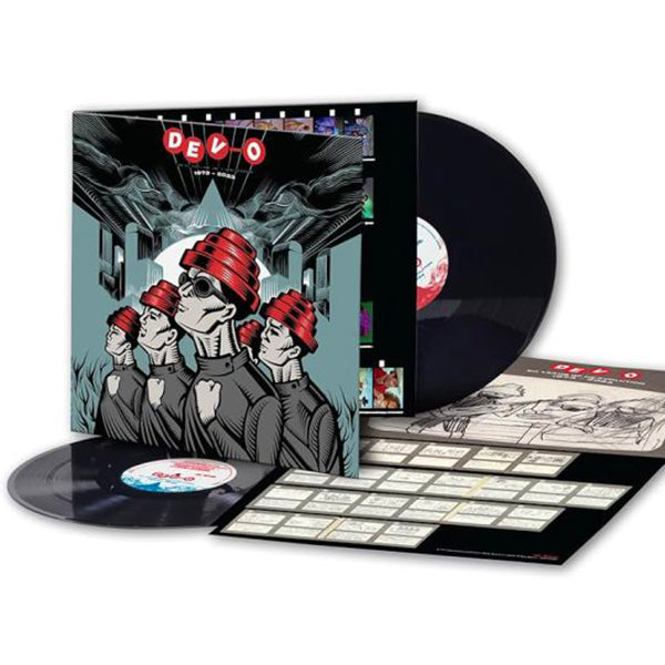 DEVO '50 Years Of De-Evolation 1973-2023' 2LP – POISON CITY RECORDS